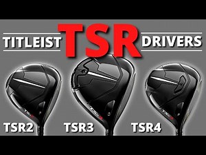 New TITLEIST TSR DRIVERS - TSR2 TSR3 TSR4