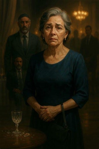 My daughter-in-law accused me of stealing a crystal glass. The butler stepped forward and did…