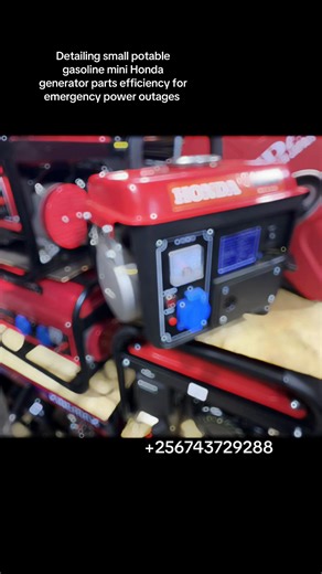 Detailing small potable gasoline mini Honda generator parts efficiency for emergency power outages ☎️ 256743729288 for sale price in Kampala Uganda/ events hire perkins, Honda, Yamaha, Cummins, CAT SERVICE maintenance ❤️ 256743729288 HIRE /small 800W Generators Uganda for: Generators And Lighting Equipment | Construction Equipment | Welding Equipment | Block And Paver Making Equipment | Agricultural Equipment | Garage Equipment | Power Tools | Industrial Fabrication Equipment | Earth Moving Equi