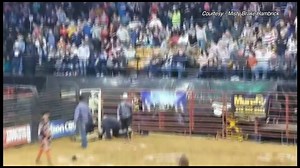 CONTENT WARNING. Video may be disturbing to some! Multiple people were injured playing a game known as "Cowboy Pinball" at a rodeo event called Bull Bash in Kentucky over the weekend. READ MORE AT https://bit.ly/2SdPHY6 | KHQ Local News
