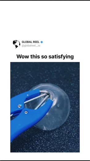 GLOBAL REEL on Instagram: "- The post shares a 15-second video of crafting a glossy black-and-gold resin disk using beads poured into a custom mold, injected with clear gel via syringe, and unmolded for a speckled finish, captioned "Wow this so satisfying" to evoke ASMR-style pleasure. With 724,000 views and 738 likes shortly after posting, it resonates in the "oddly satisfying" video niche, where tactile visuals like precise bead placement trigger dopamine responses, as noted in a 2018 PeerJ st