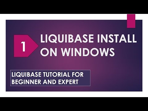 liquibase install windows | liquibase tutorial | liquibase database | liquibase demo | liquibase