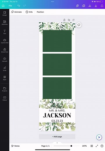 Lets make a 2x6 template with Canva #photoboothtemplates #photoboothtemplate #canvatemplates #photoboothbusiness