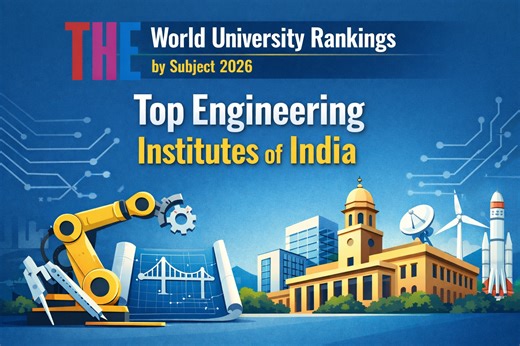 THE World University Rankings by Subject 2026: Top Engineering Institutes of India