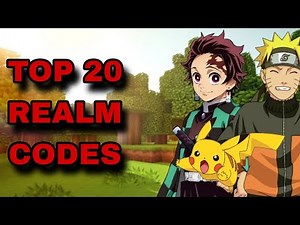*NEW* TOP 20 BEST REALM CODES FOR MINECRAFT BEDROCK EDITION!