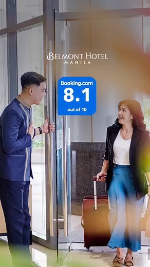 42 reactions | Booking.com recognized Belmont Hotel Manila as one of the best-rated hotels in our area. Thank you to all our valued guests for giving us positive ratings and reviews. This inspires us to go above and beyond in everything we do. We look forward to welcoming you back!殺 #BookingBadge #Recognition #SavorTheMoment #BelmontHotelManila #MegaworldHotelsAndResorts | Belmont Hotel Manila | Facebook