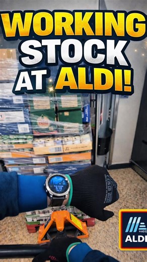 Real Aldi Shift: Heavy Stock and Tight Timings