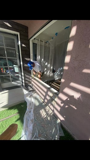 Transforming a Window into a Sliding Glass Door