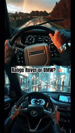 Which one defines your lifestyle? #TeamRangeRover or #TeamBMW?
