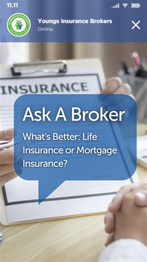 Life insurance vs. mortgage insurance — they are NOT the same. Banks love mortgage insurance because it protects them. But if you want to protect your family and your future, life insurance is the smarter choice. Here’s why: You choose the beneficiary — not the bank Coverage stays the same (even as your mortgage goes down) Your family can use the money however they need Your policy moves with you if you switch lenders Underwriting happens up front — not at claim time Bottom line: Life insurance 