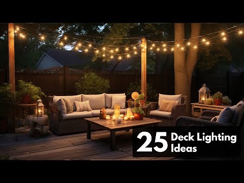 25 Deck Lighting Ideas for Your Home Exterior