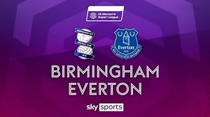 Birmingham City Women 0-0 Everton Women: Point fails to allay Blues' relegation problems