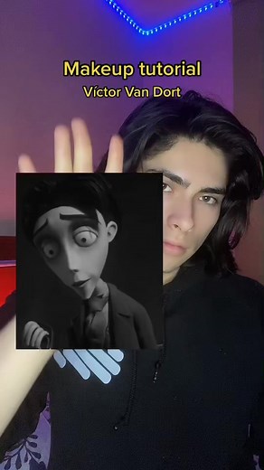 Victor Corpse Bride Halloween Makeup Tutorial