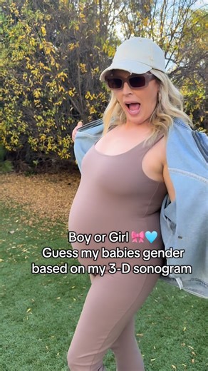 Sarah Fraser on Instagram: "Girl or boy? 🎀🩵 we still don’t know"