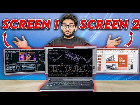 Portable Multi-Screen Setup For Your Laptop | Riitek Portable Monitor
