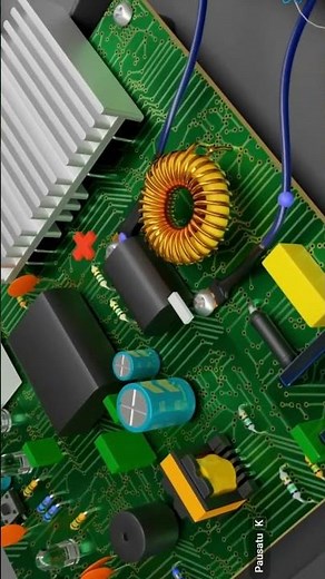 This is how an electromagnetic induction coil works, the basis of an induction cooker