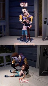 Hello Neighbor 2 Old vs New - Intro Cutscene #helloneighbor2 #intro #cutscene #newvsold #shorts