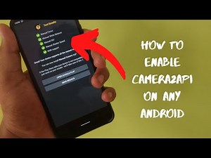 How to Enable Camera2Api On Redmi 6 Pro (Sakura) | Easy Way To Enable Camera2Api On Any Android 2020