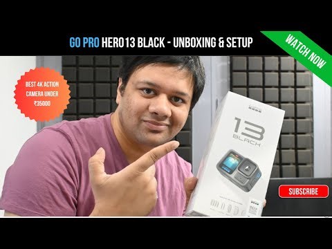 GoPro HERO13 Black Unboxing & First-Time Setup (GoPro Quik App) | India | In Hindi