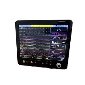 [Hot Item] Medical Instrument 6 Parameters 15inch Portable Cheap Multi-Parameter Patient Monitor