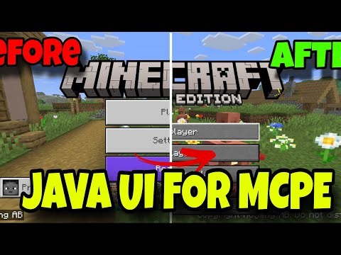 Java UI For MCPE 1.21+ 😍 | Real Java Feel + 100% Working🔥