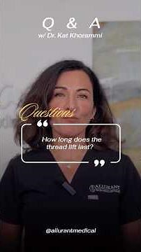 PDO Threads Explained: How Long They Last, Pain Level, and Real Results | Allurant Med Spa San Diego