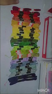 i organised to embroidery thread 🧵🧵#diy