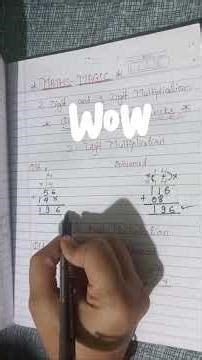 2-digit and 3-digit multiplication tricks 😎 #phonk #music