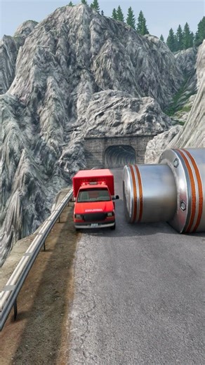 Can race cars and an ambulance survive a hydraulic crusher?! 💥