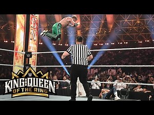 Logan Paul delivers a massive frog splash through table: King and Queen of the Ring 2024 highlights