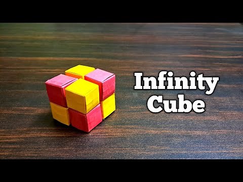 How To Make A Paper Infinity Cube - Aadrit's Origami