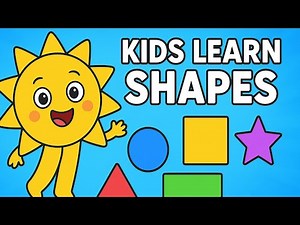 ✨ Kids Learn Shapes | Fun Cartoon Video for Children | Shapes for Kids