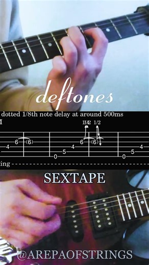 Sextape - Deftones Intro with TABS