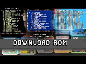 Famicom NES Multicart side show [rom download] 999999 in 1 - 4 in 1 - 6 in 1 - 9 in1.....