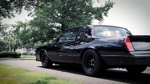 The stance on Rob DiFranceso's Monte Carlo is on point! Detroit Speed lowering springs for the win. | Detroit Speed