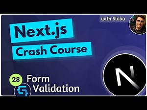 Form Validation - Next.js 14 Course Tutorial #28
