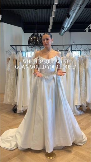 Pick Your Favorite Basque Waist Wedding Gown (1-8) 🕊️ Asher Lane Bridal Shop #weddingdress