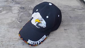 Native Pride Eagle Beaded Cap - Etsy Canada