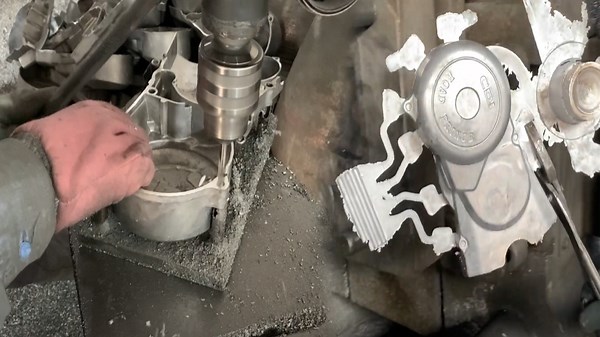 Watch the Bike Engine Cover Production Process in Action