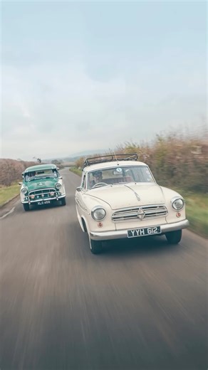 Classic & Sports Car on Instagram: "Borgward Isabella Combi or Morris Oxford Traveller Series IV? 📸 Max Edleston @maxedlestonphoto #classicandsportscar #carsofinstagram #classiccars"