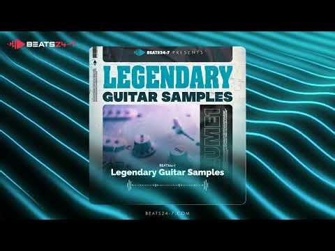 Royalty Free Guitar Samples Pack "Legendary Guitar Samples" Hip Hop Guitar Loops Kit 2024