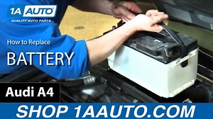 How to Replace Battery 2004-09 Audi A4