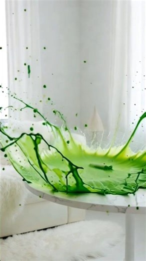 ASMR paint splatter. #asmr #artificialintelligence #paint