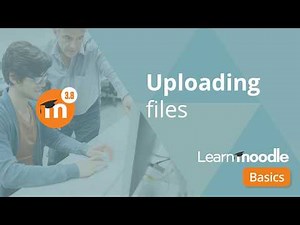 Moodle 3.8 11 Uploading files