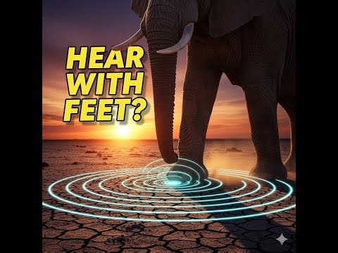 Elephant Communication SECRET: How Elephants Hear With Their FEET (Seismic Communication Deep Dive)