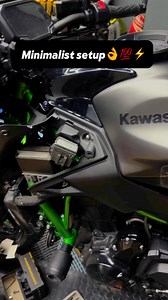 Kawasaki Z650 Minimalist auxiliary light setup👌💯⚡️ #GRNDZRO #GRNDZROElectronics #MotorcycleUpgrade #WiringDoneRight #kawasaki #kawasakiz650 | Grndzro. Electronics