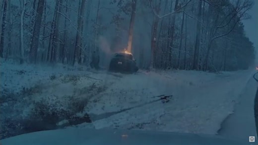 Virginia State Trooper rescues man from burning Tesla