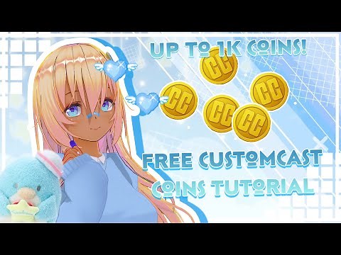 Customcast Free Coin Tutorial !! 💙💙