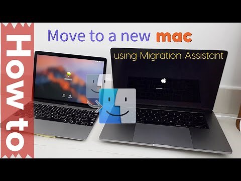 How to migrate your contents (files & settings and apps) from one macbook to another