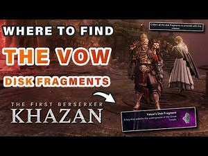 All Disk Fragment Locations to Unlock "The Vow" Secret Mission ► The First Berserker: Khazan